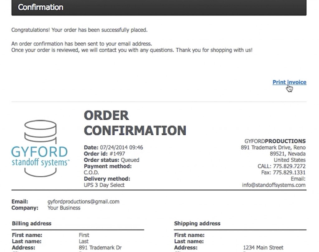 How to Place an Online Order