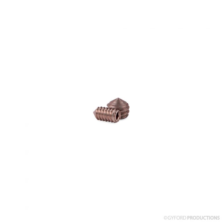 6-32 Cone Point Socket Set Screw | Gyford Standoff Systems