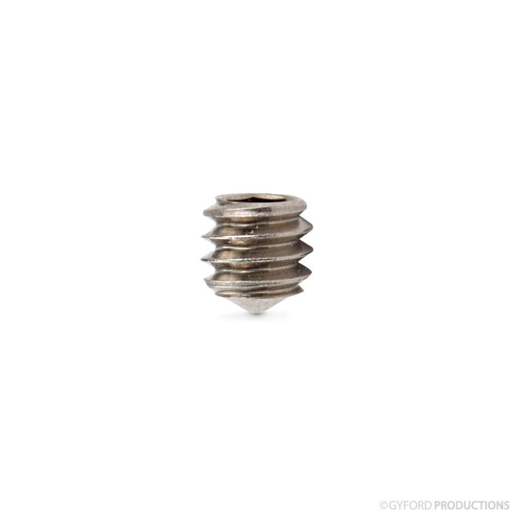 1/4-20 Cone Point Socket Set Screw | Gyford Standoff Systems