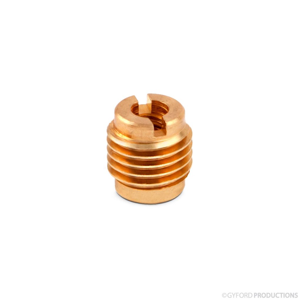 10-24 Threaded Knife Edge Wood Insert | Gyford Standoff Systems