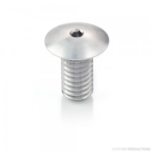 Non-Adjustable Edge Grip with Threaded Cap -Gyford Standoff Systems