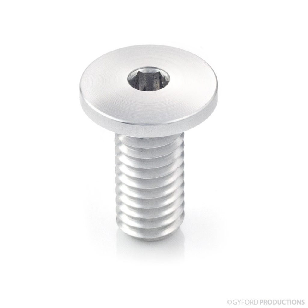 Panel Clip with Brushed Disc - Gyford Standoff Systems