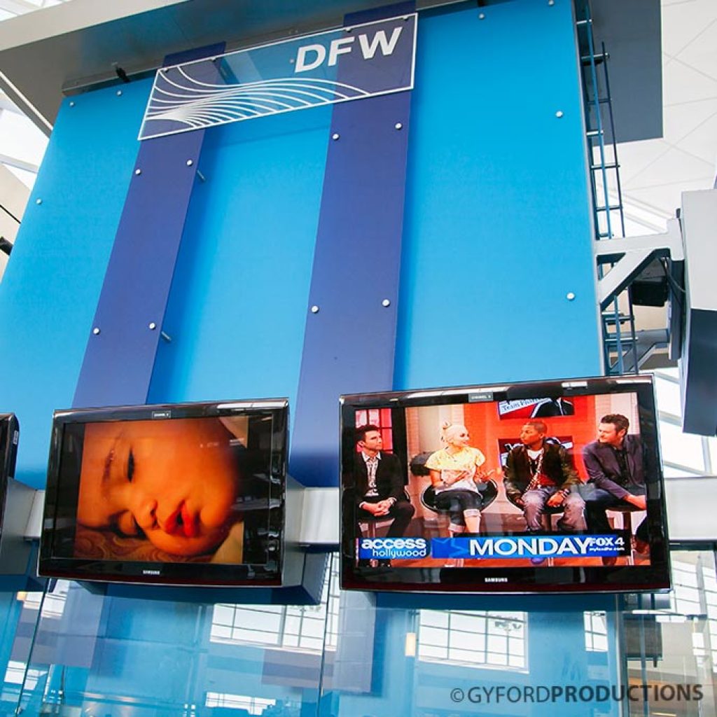 A stunning glass display being held by standoffs. | Gyford Standoff Systems