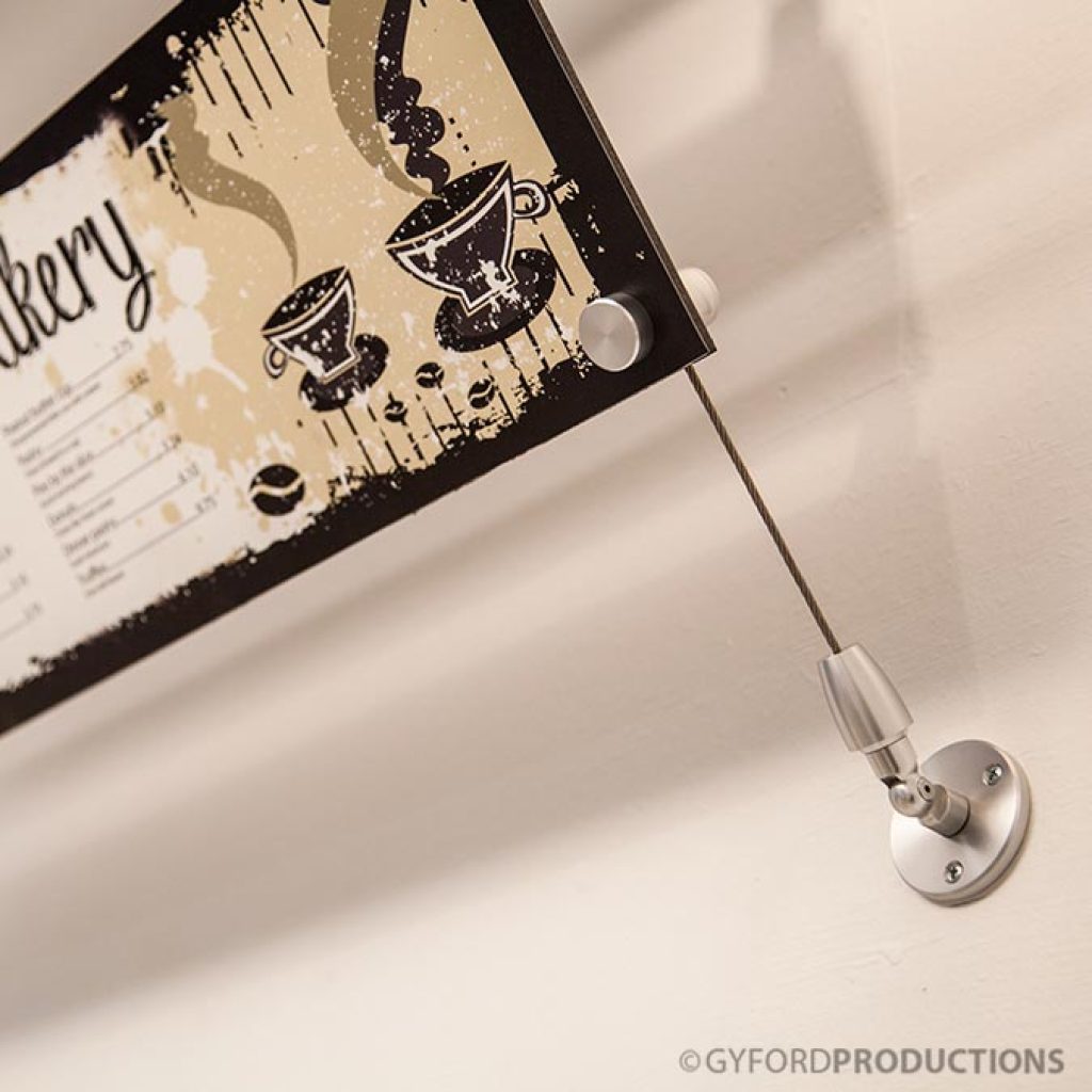 StandOffs are used not only for signage, but for awards and plaques ...